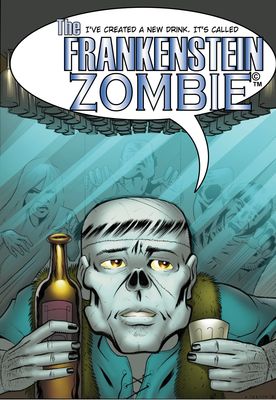 The Frankenstein Zombie #3 on DriveThruComics! – Markosia