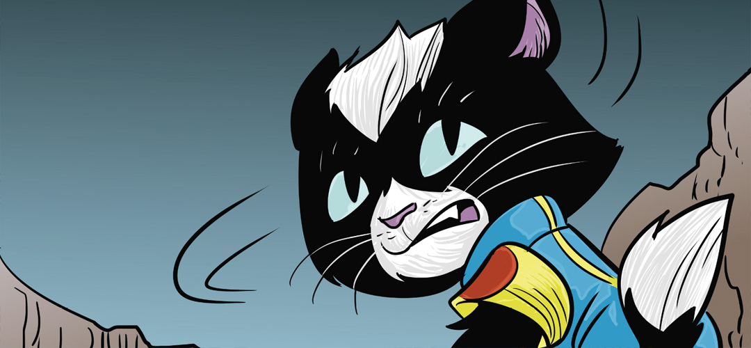 Chrono-Cat #2 on ComiXology! – Markosia
