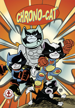 Chrono-Cat #3 on ComiXology! – Markosia