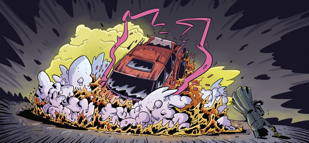 Vehi-Kill – Volume One: Traffic Is Murder on DriveThruComics! – Markosia